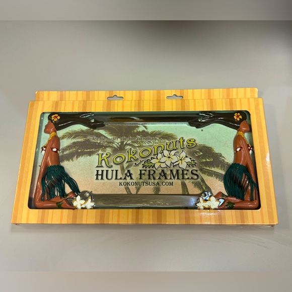 Kokonuts | Other | Kokonuts Hula Car License Plate | Poshmark
